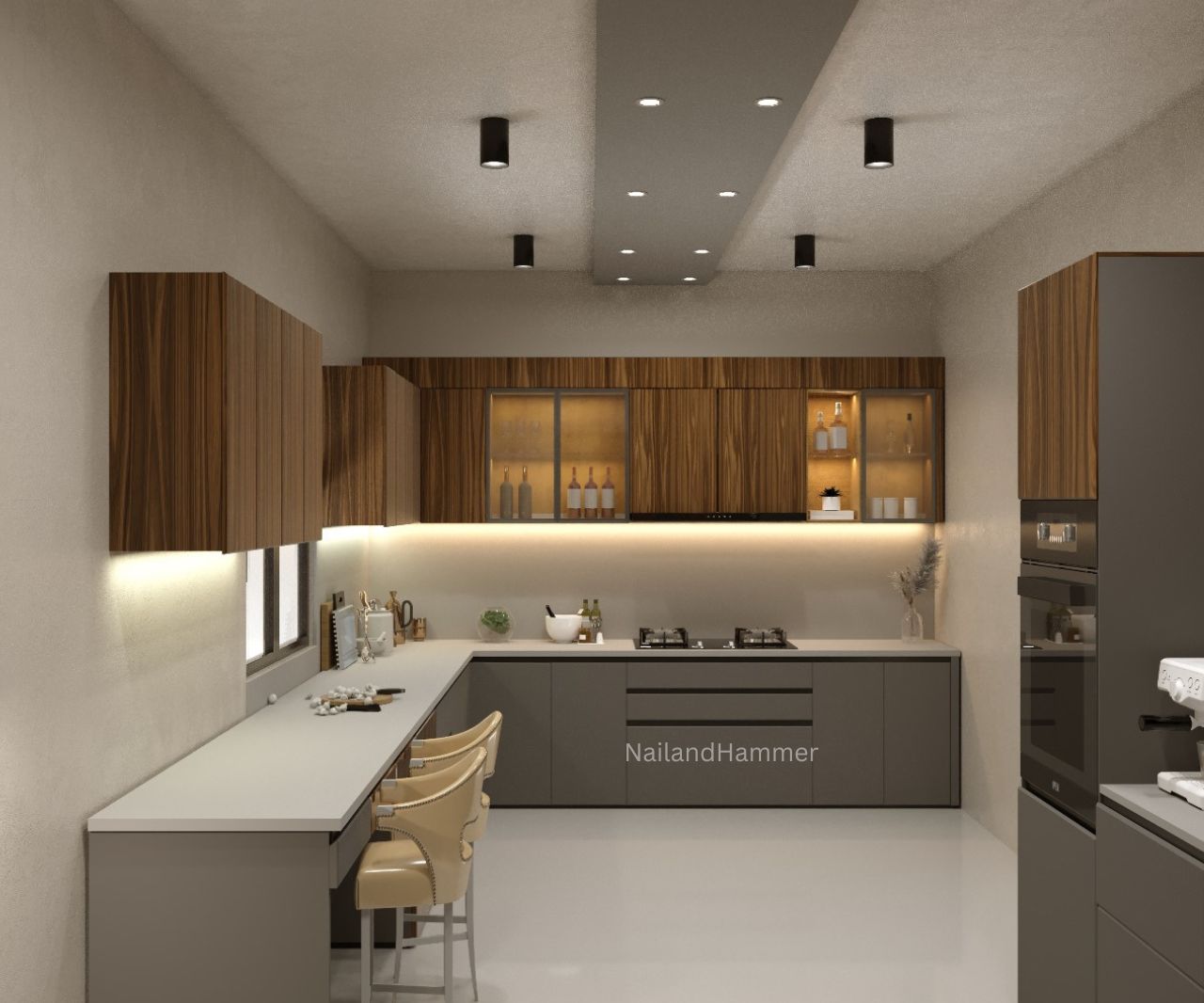 10 Modular Kitchen Designs that will impress your guests - Nail and Hammer